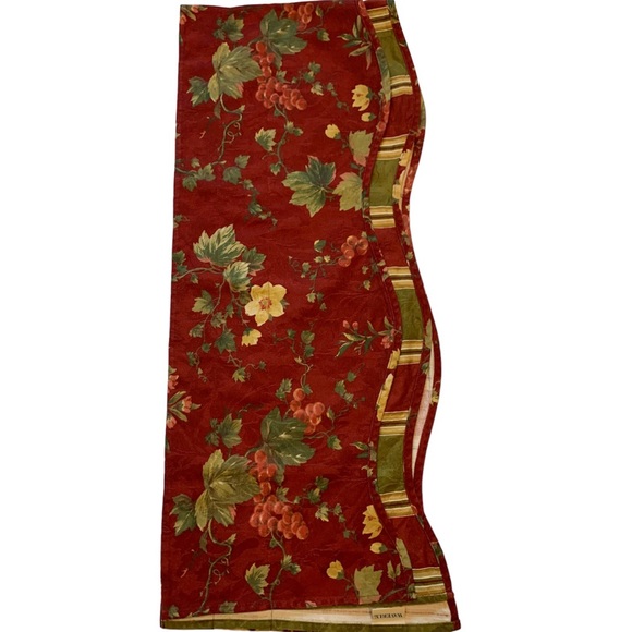 Waverly | Accents | Waverly Red Chianti Capulet Grapes Valance ...